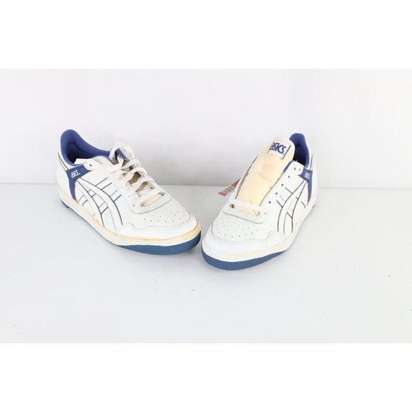Asics | Shoes | Nos Vintage 9s Asics Mens Size 1 Spell Out Leather ...